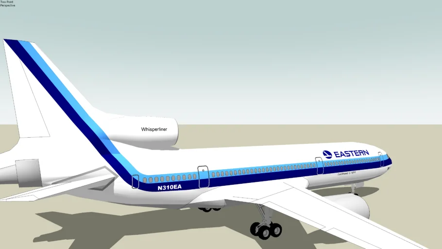 Lockheed L-1011 TriStar EASTERN | 3D Warehouse