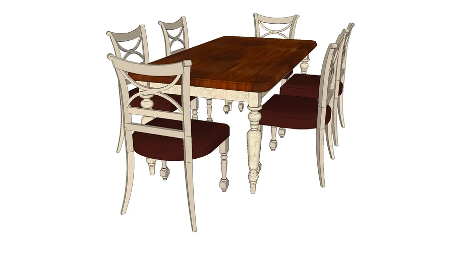 TABLE SET | 3D Warehouse