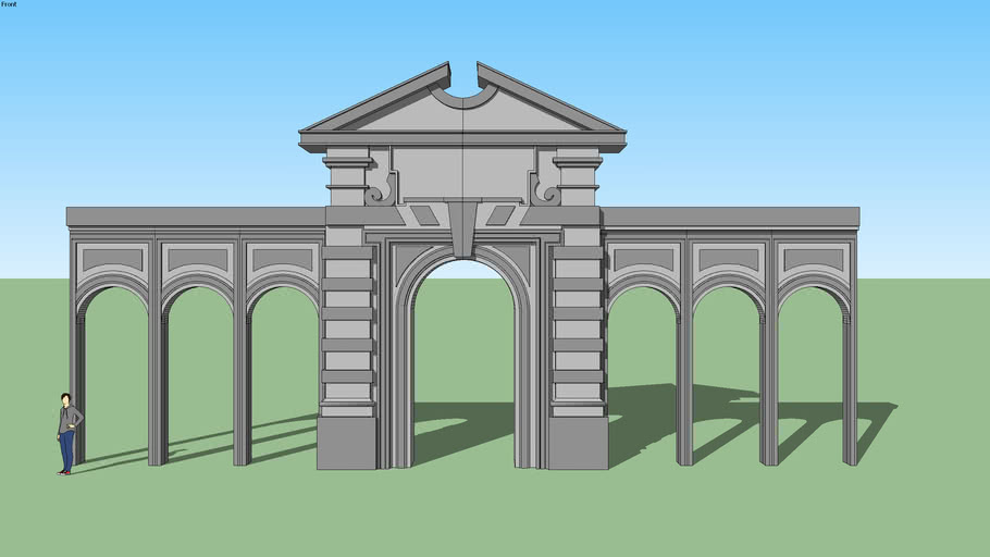 Decorative Wall 1 | 3D Warehouse