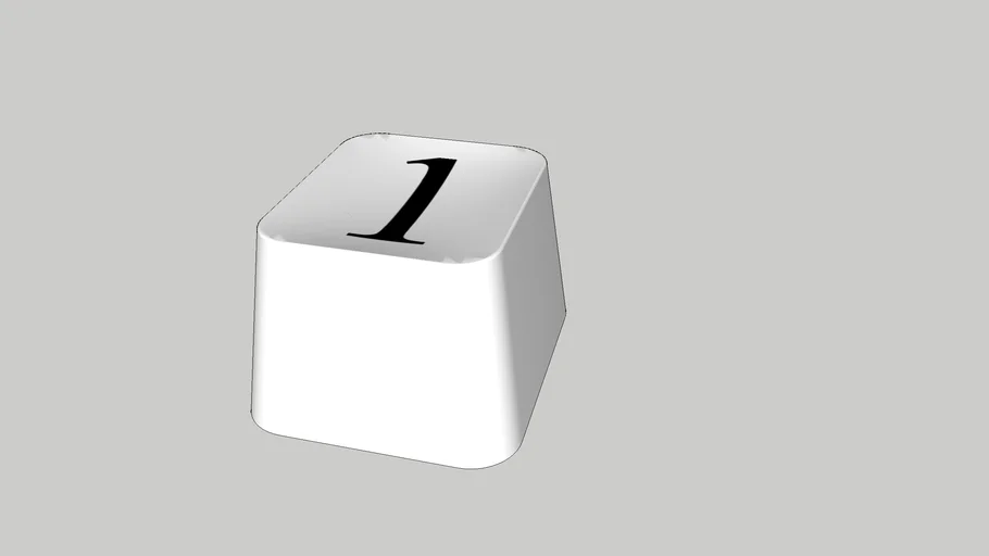 Keyboard Key | 3D Warehouse