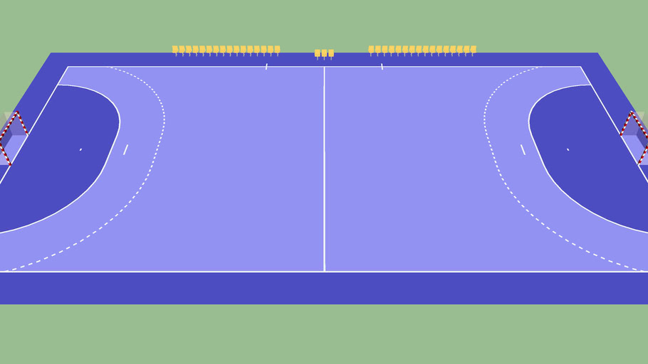 Handball field | 3D Warehouse