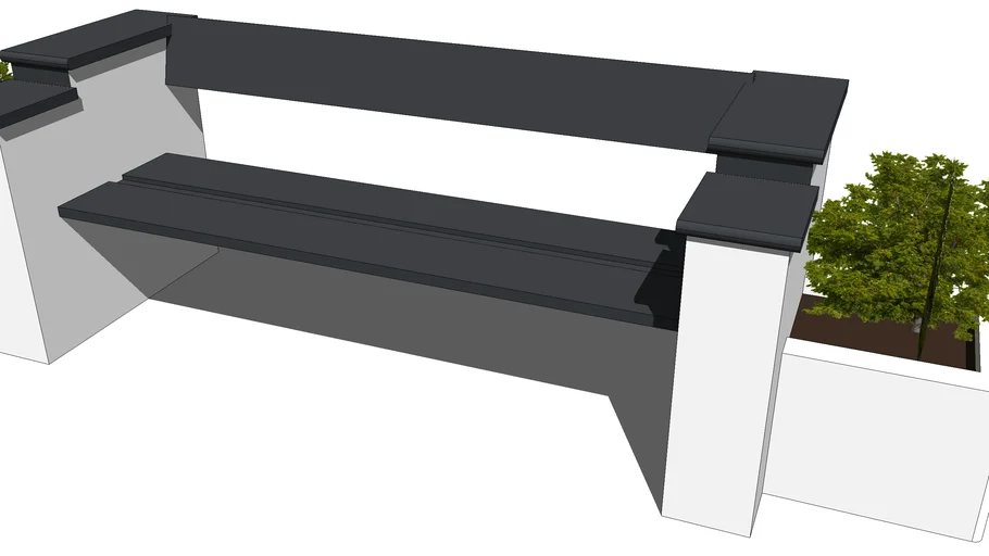 Banc Quételart - LTPP | 3D Warehouse
