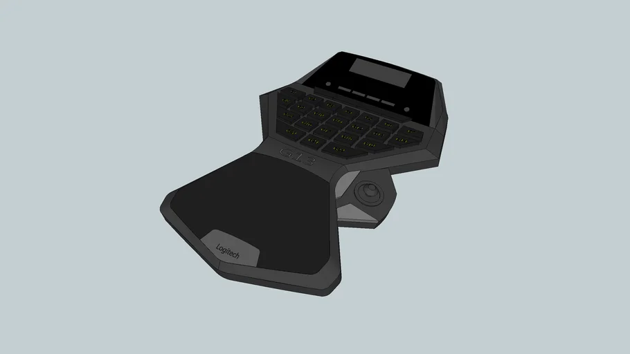 logitech G13 | 3D Warehouse