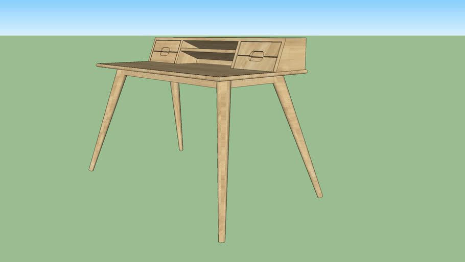 Modern Desk | 3D Warehouse