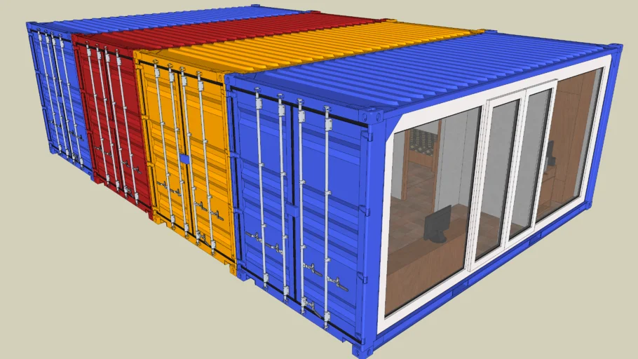 Growing Flat: Small, Smart and Cheap Living for Four in 20 ft Shipping ...