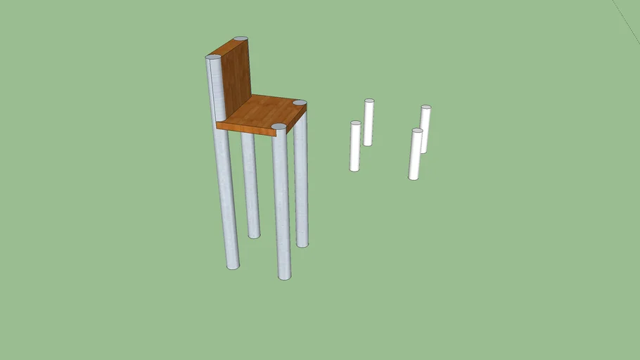 Bar chair | 3D Warehouse