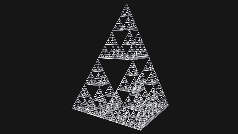 3D Sierpinski Triangle | 3D Warehouse