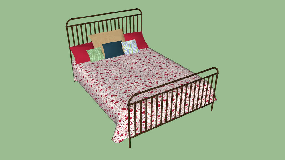 Queen Bed | 3D Warehouse