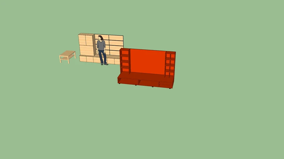 Ikea besta Framsta | 3D Warehouse