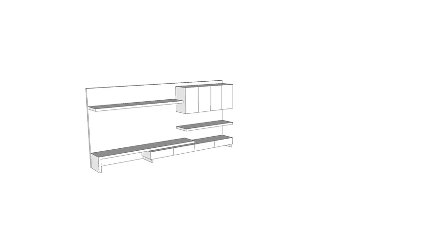 SCAN DESIGN Maralogo entertainment unit | 3D Warehouse