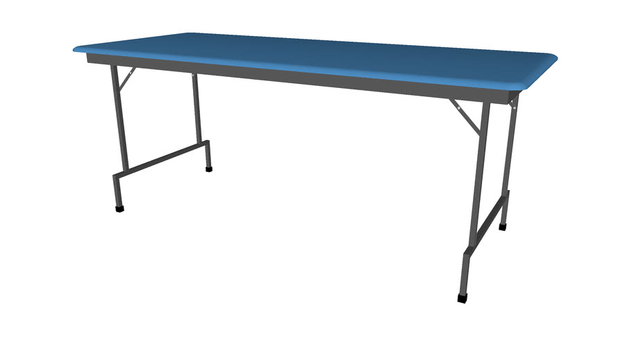 Folding Table 72inx30in - Detailed | 3D Warehouse