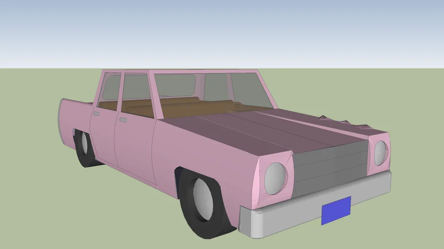 simpsons car | 3D Warehouse