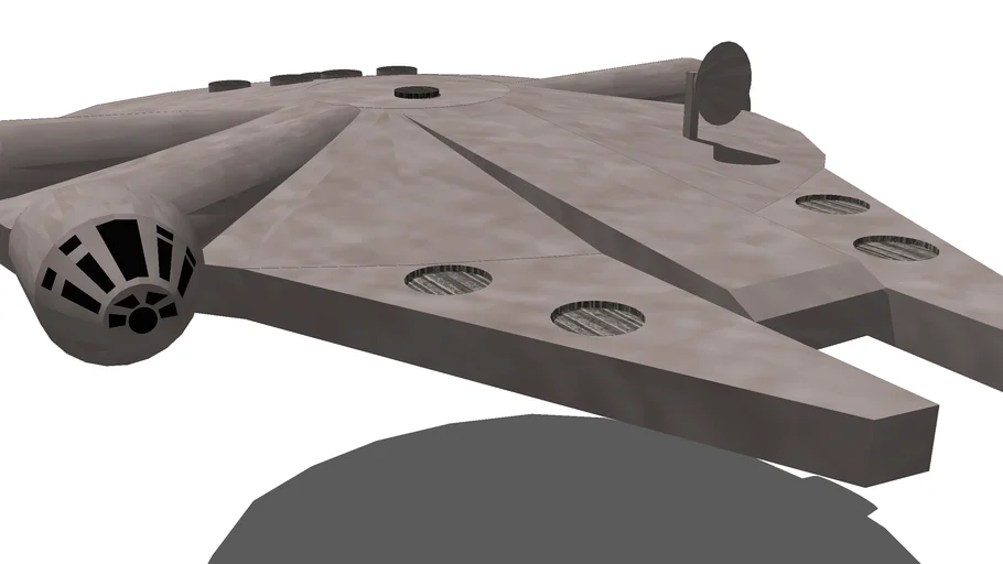 Millennium Falcon Spacecraft | 3D Warehouse