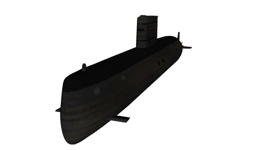 Type 209 - 1400 Submarine | 3D Warehouse