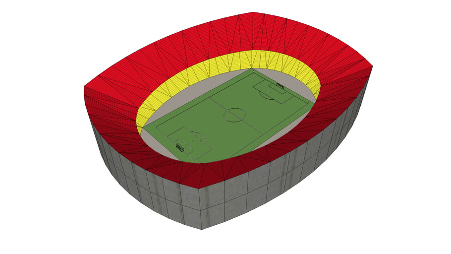 SketchUp Stadium (Credit by Danny 2) | 3D Warehouse
