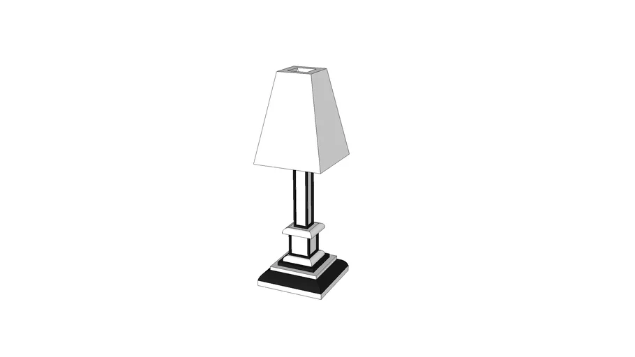 Art Deco Lamp | 3D Warehouse
