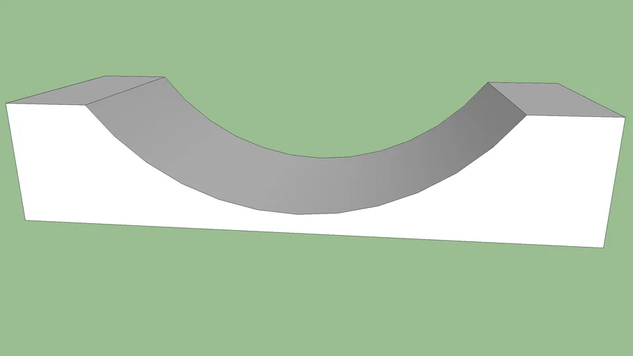 Large Halfpipe | 3D Warehouse