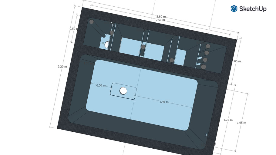 Minimalis Koi Pond | 3D Warehouse