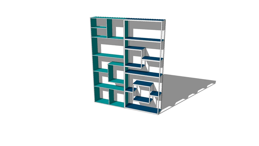 Showcase - vertical | 3D Warehouse