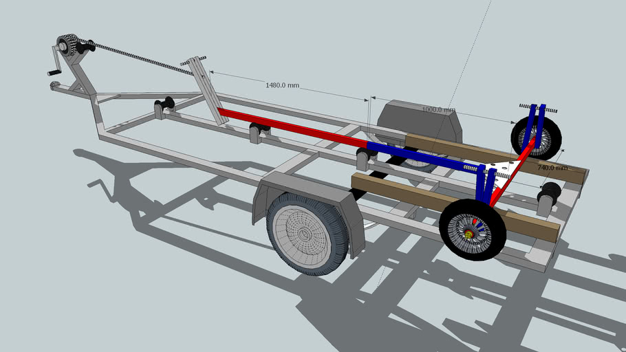 road trailer | 3D Warehouse