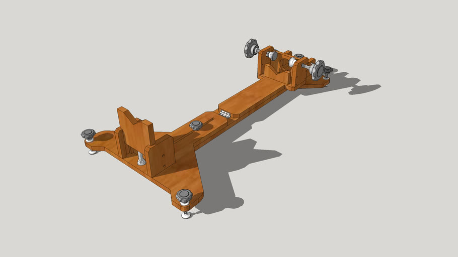 DIY Wooden Rifle Bench Rest | 3D Warehouse