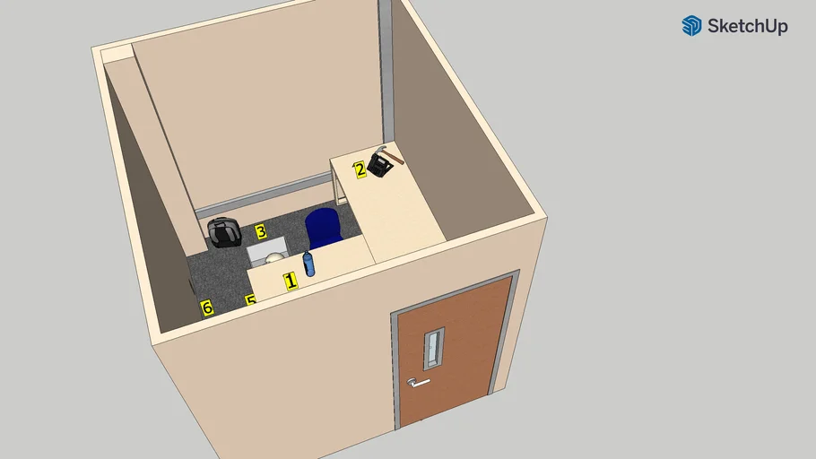 FS 161 3D Crime Scene Model | 3D Warehouse
