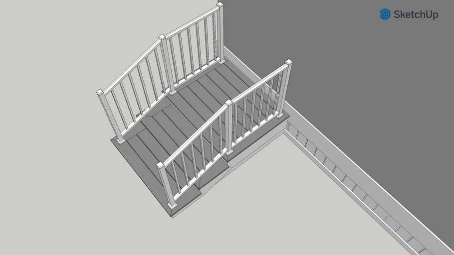Fiegel Porch Steps | 3D Warehouse