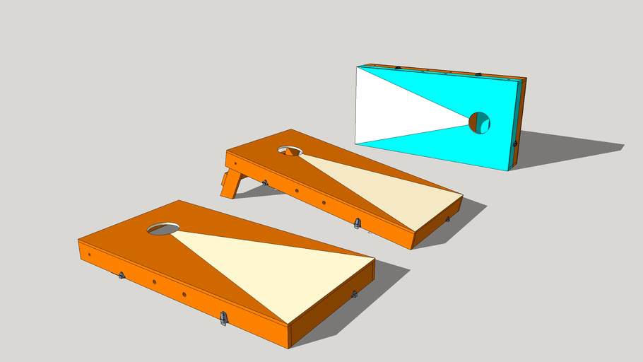 Cornhole Board | 3D Warehouse