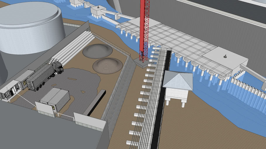 Surabaya - Dermaga Gospier | 3D Warehouse