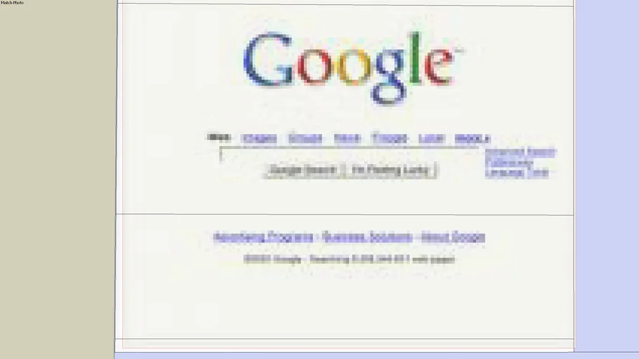 Google Homepage | 3D Warehouse