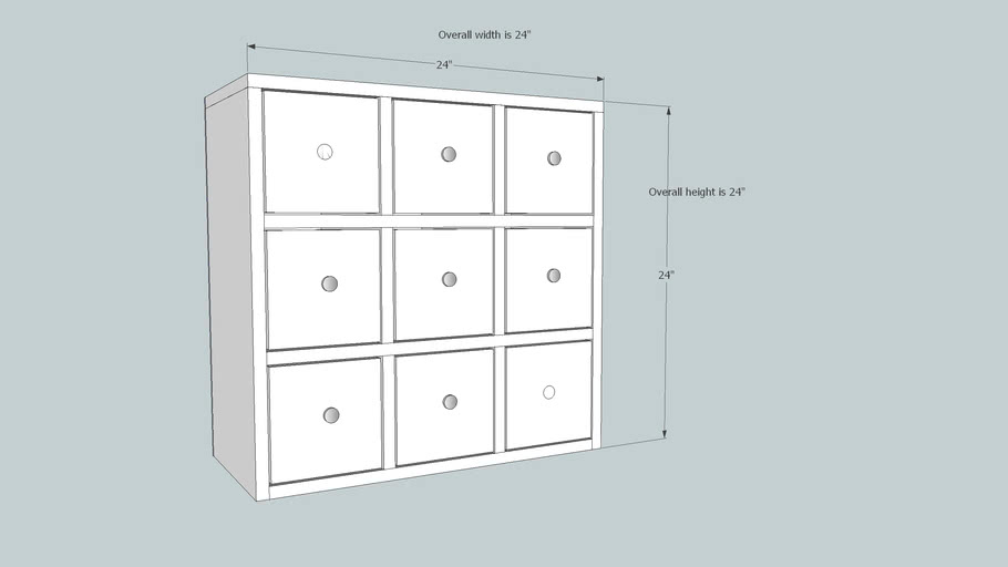 Finished chest | 3D Warehouse
