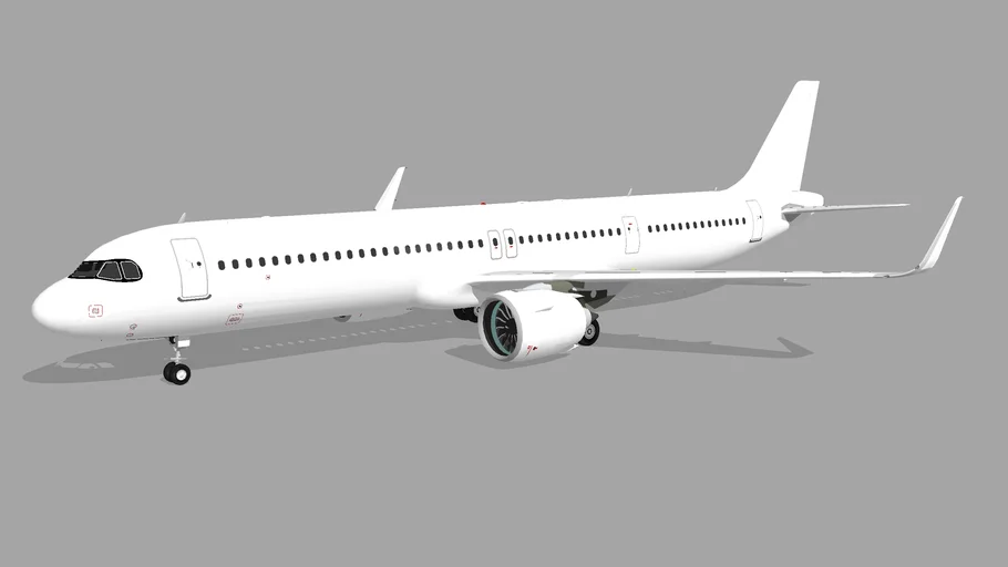 Template - Airbus A321neo NX (ACF) PW variant | 3D Warehouse