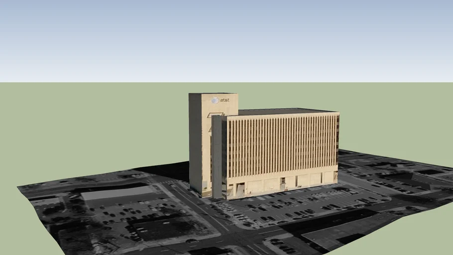 SBC Building (at&t) | 3D Warehouse