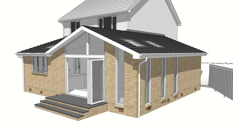 BESPOKE GABLE FRONT EXTENSION | 3D Warehouse
