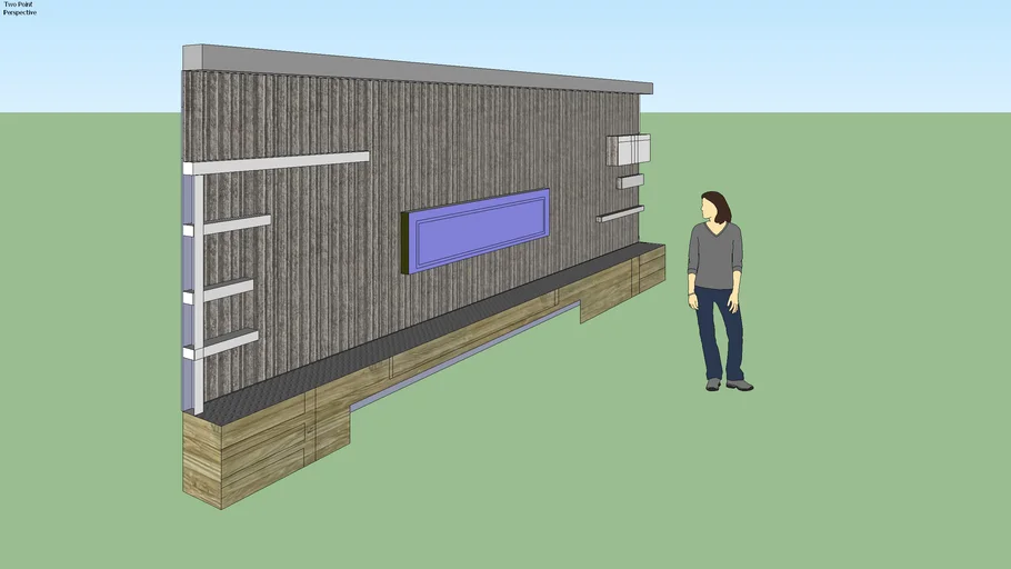 LCD cabinet | 3D Warehouse