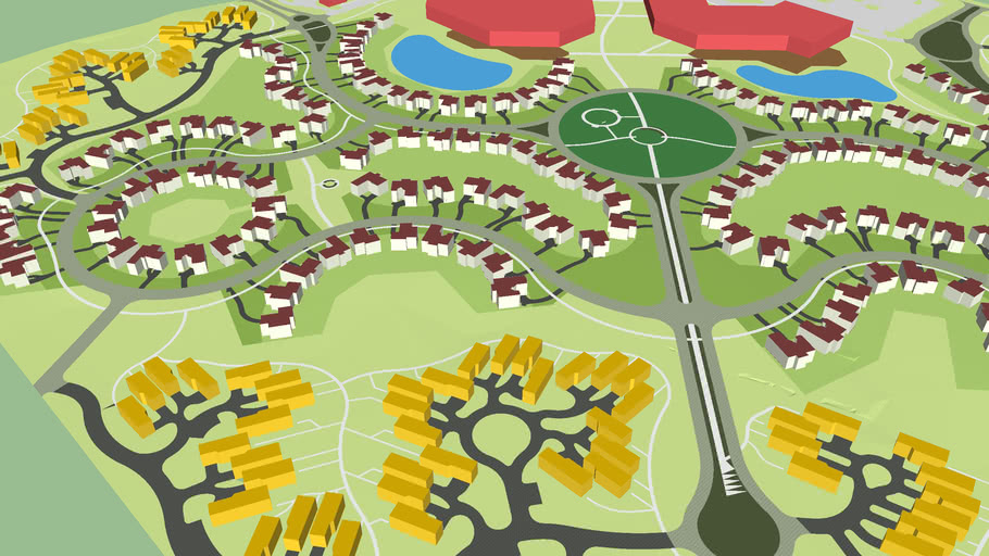 Prefurbia Massing Example: Cameron Spring -, Belgrade, Montana | 3D ...