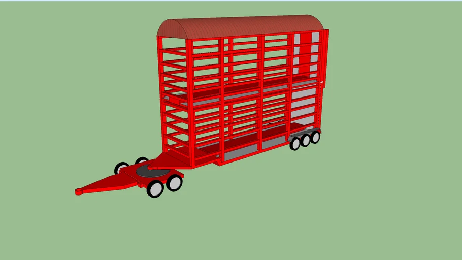 2 Tier Low Loader | 3D Warehouse