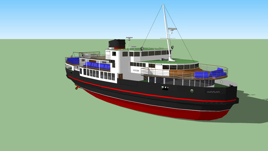Mersey ferries overchurch | 3D Warehouse