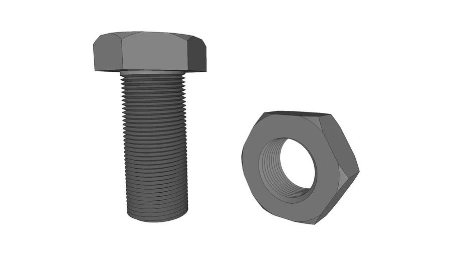 Nut Bolt | 3D Warehouse