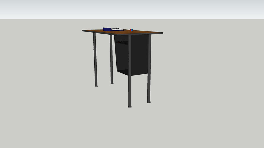 School desk | 3D Warehouse