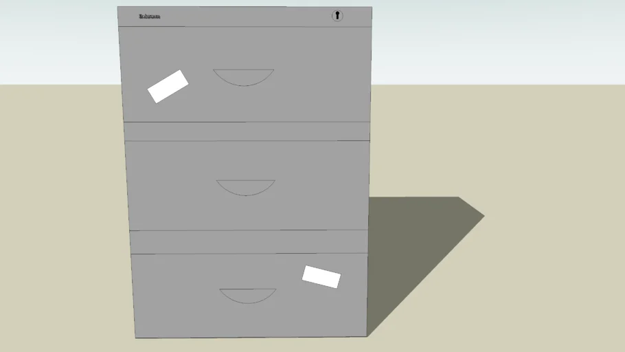 Filing Cabinet | 3D Warehouse