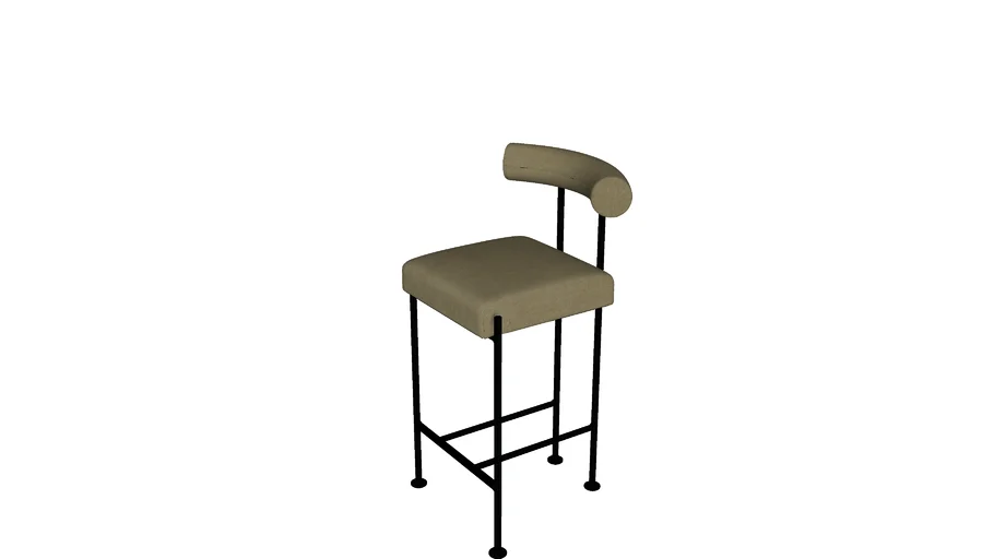 Qua-ndo H75 Stool | 3D Warehouse