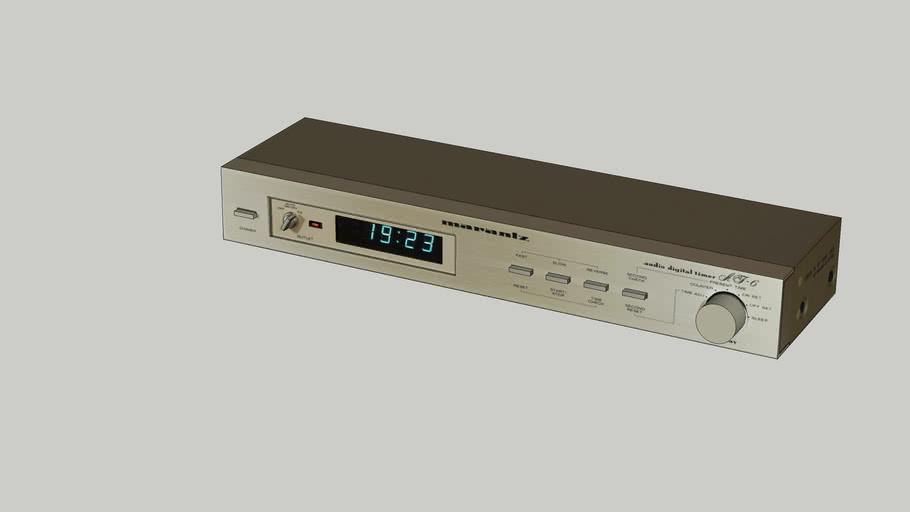 TIMER MARANTZ AT 6 | 3D Warehouse