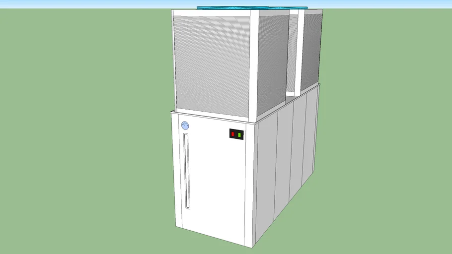 10 Tons chiller - outdoor application | 3D Warehouse