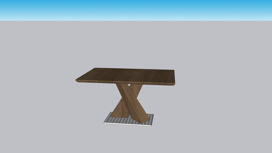Somette Expandable Dining Table | 3D Warehouse