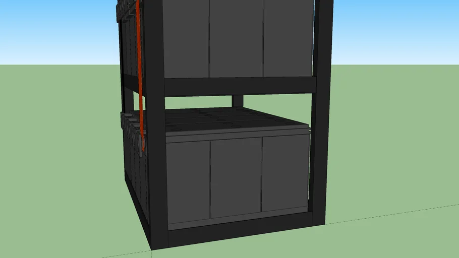 Sol-Ark Battery Rack | 3D Warehouse
