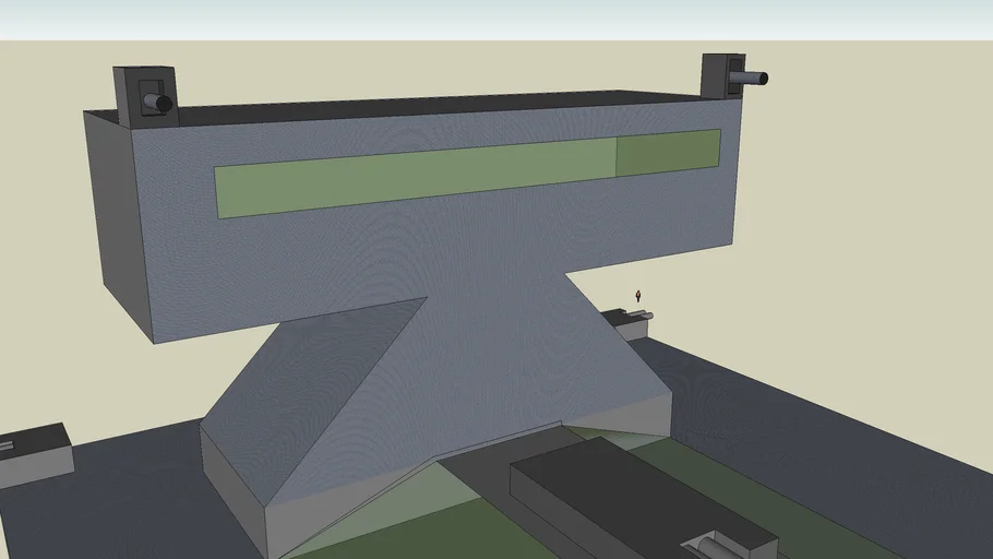 huge dreadnought vortex class | 3D Warehouse