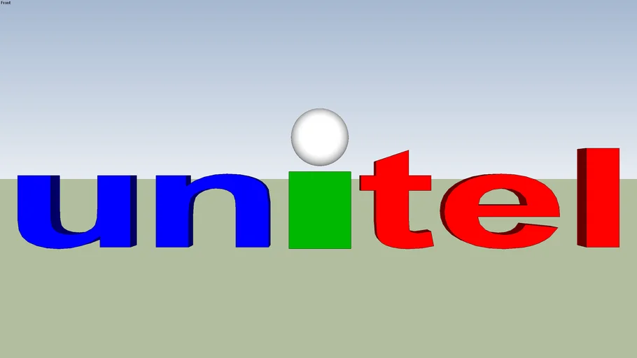 Unitel logo (1997-1999) | 3D Warehouse