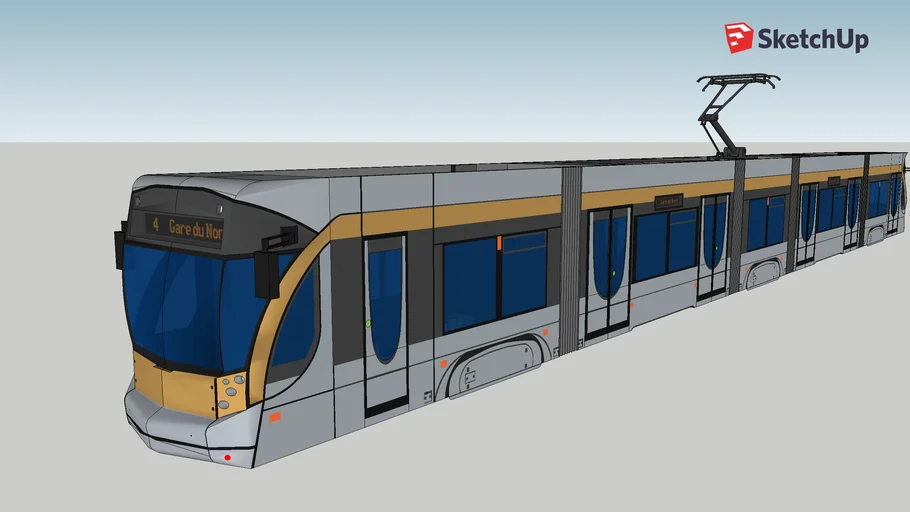 Tram Train | 3D Warehouse