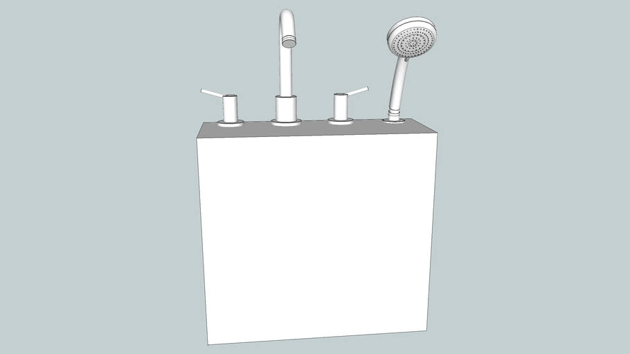 Cubo ducha | 3D Warehouse